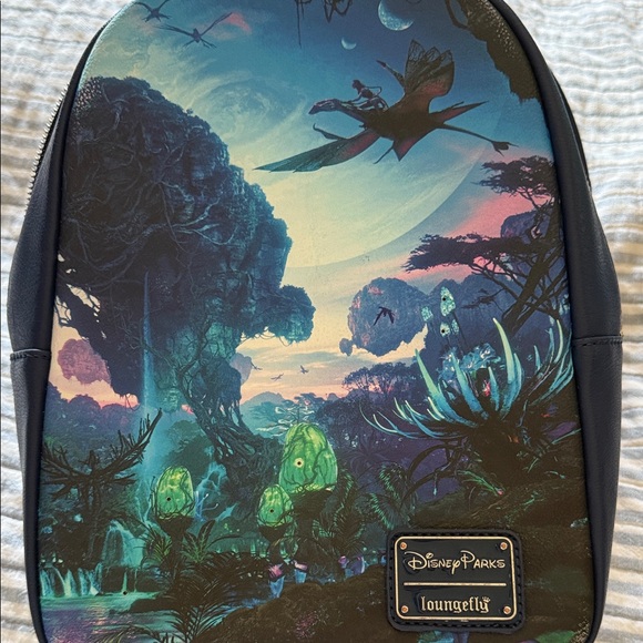 Loungefly | Bags | Loungefly Avatar Themed Backpack With Blue And Green ...